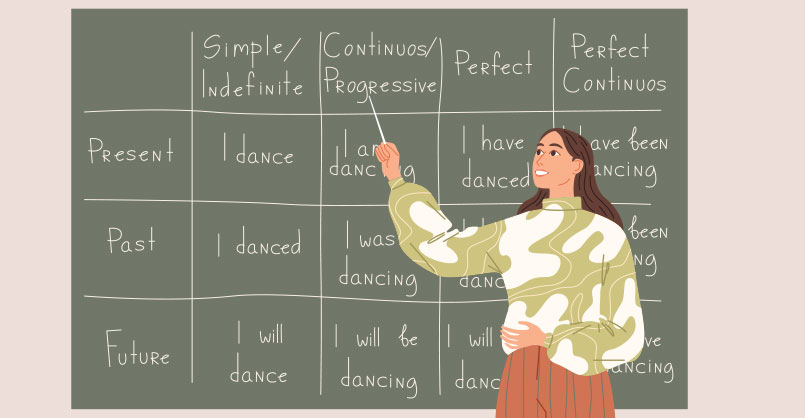 Practice verb tenses to score high in the IELTS test
